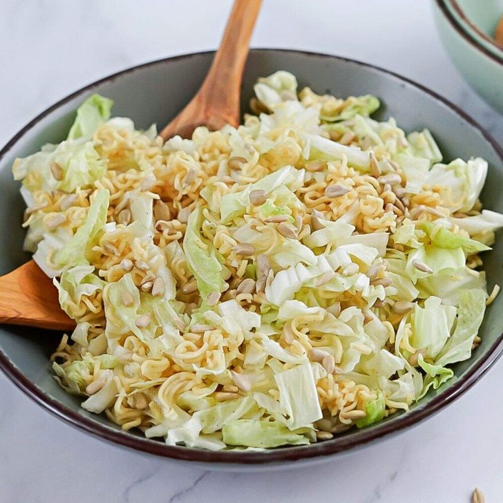 Yum Yum Salat Rezept - Schnellster Nudelsalat