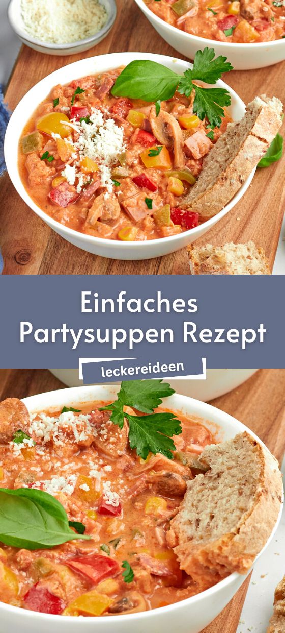 Spannende Party Suppe Rezept Fotos