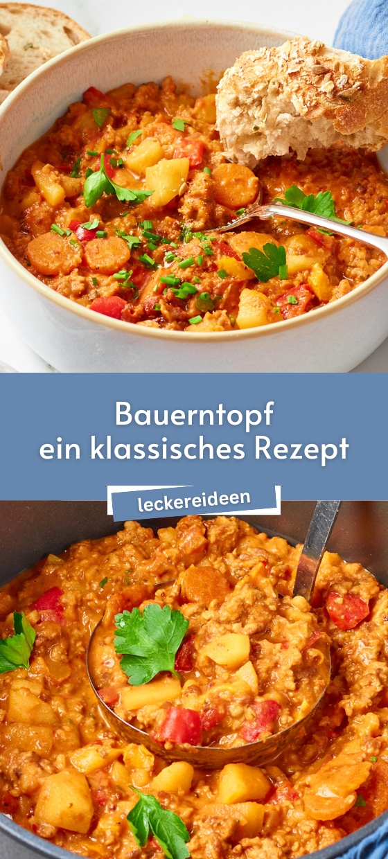 Bauerntopf - ein klassisches Rezept | Leckere Ideen