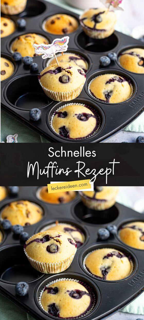 Schnelles Muffins Rezept - Leckere Ideen