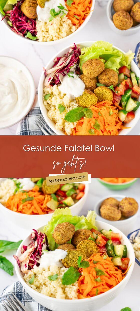 Gesunde Falafel Bowl - so geht’s! | Leckere Ideen